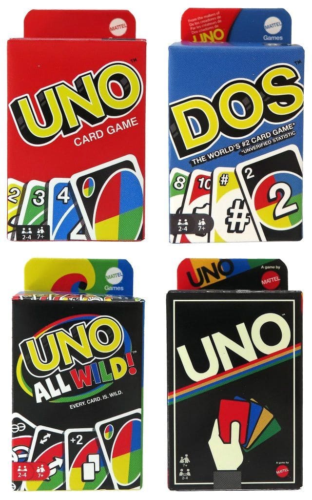 4-Type Set "UNO Mini Card Variety Collection" | Toy Hobby | Suruga-ya.com