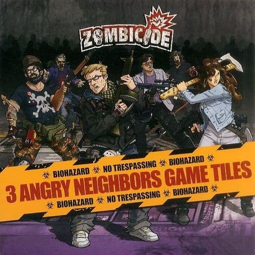 Board game Angry Neighbors Game Tiles 3-Pack Zombie Side Expansion Set ...