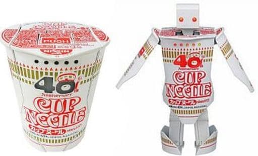 [Operation defective] Cup Noodle Robo Timer "Cup Noodle 40th ...