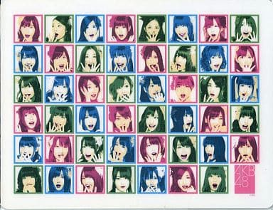 AKB48 Surprise Face Mouse Pad Seven Net Shopping Only | Goods ...