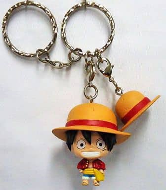 Figure Key Holder with Monkey D. Luffy Charm "ONE PIECE" | Goods ...
