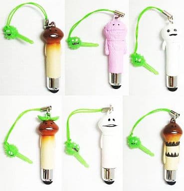 Key Holder Mascot (Character Actor) 6-Type Set "Osawari Tantei Nameko ...