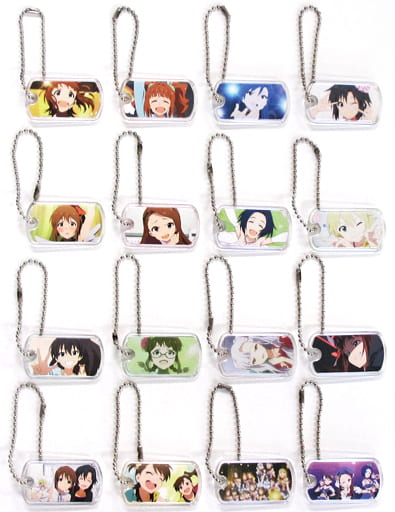 16-piece set "idol Master Trading Acrylic Tag Collection Live Viewing ...