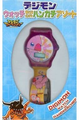 Watch and pocket watch (Character Kuta) Piyomon Watch "DIGIMON ...