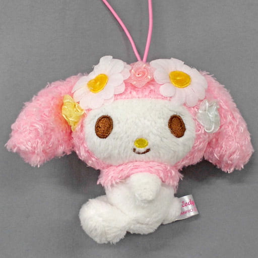 Key Holder Mascot (Character Actor) Melody (pink) floral style mascot ...