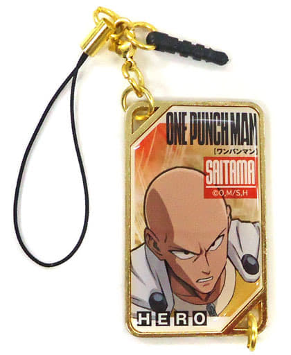 Key Holder Mascot (Character Actor) Saitama "Metal Charm ONE-PUNCH MAN ...