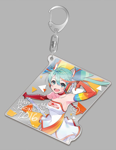 Key Holder Mascot (Character Actor) 2. Hatsune Miku Racing Ver. 2016 ...