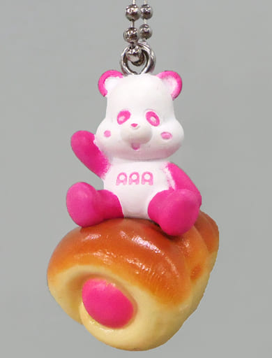 Keychain Mascot (Male) Pink Peach Cream "AAA ~ Panda Panda! Mascot ...