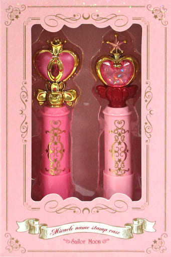 Household goods (Character Kuta) Spiral Heart Moon Rod & Pink Moon ...