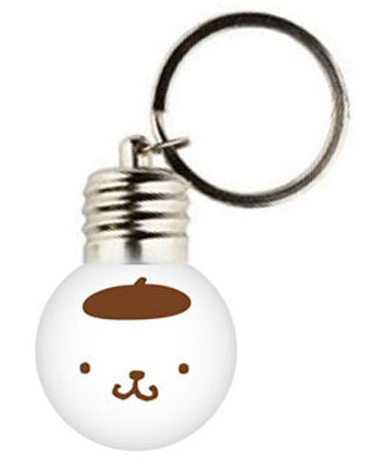 Key Holder Mascot (Character Actor) Pomu Pomu Pudding Bulb-shaped key ...