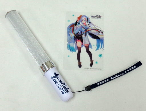 Snow Miku 2018 penlight "SNOW MIKU 2018" | Goods / Accessories | Suruga ...