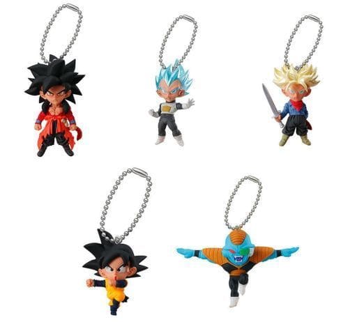 Key Holder Mascot (Character Actor) 5-type set "DRAGON BALL Kai ...