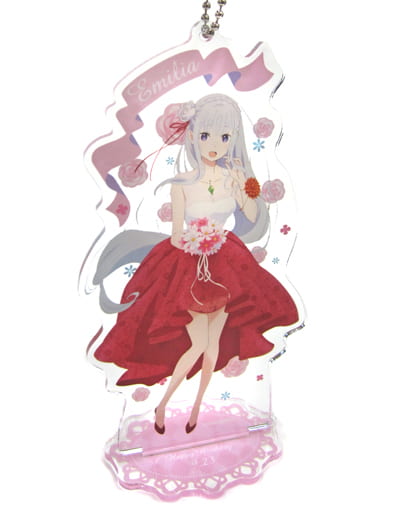 Emilia Birthday 2018 ver. Acrylic Stand Key Holder "Re:ZeRo Starting ...