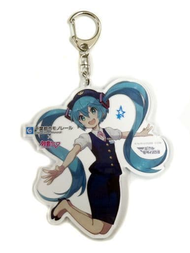 Key Holder Mascot (Character Actor) Hatsune Miku (normal ver.) Acrylic ...