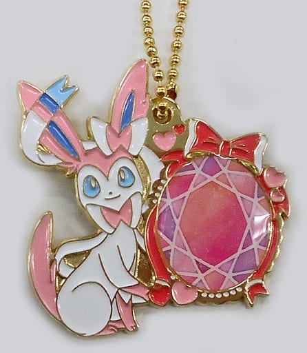 Sylveon Metal Charm "Ichiban KUJI Pokemon EIEVUI & CRYSTAL DROPS" G ...