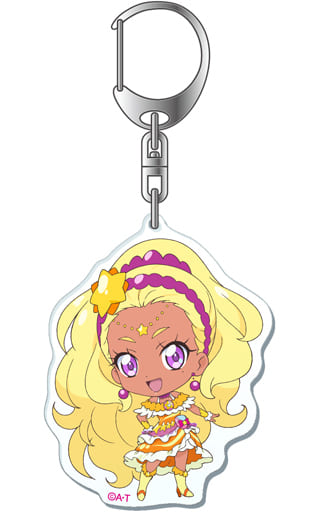 Cure Soleil Pre-pop ♪ Acrylic Key Holder 「 Star ☆ Twinkle Kisogawa ...