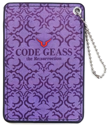 Wallet and Pass Case (Character Kuta) Gears Mark Pass Case "CODE GEASS ...