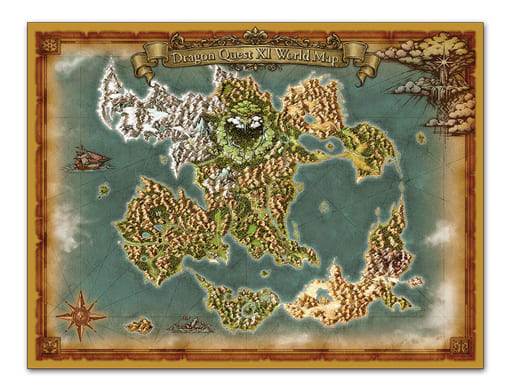 Dragon Warrior Map