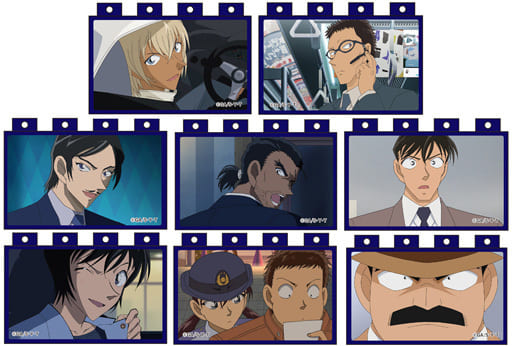 Key Holder Mascot (Character Actor) 8 kinds set "CASE CLOSED Anime ...