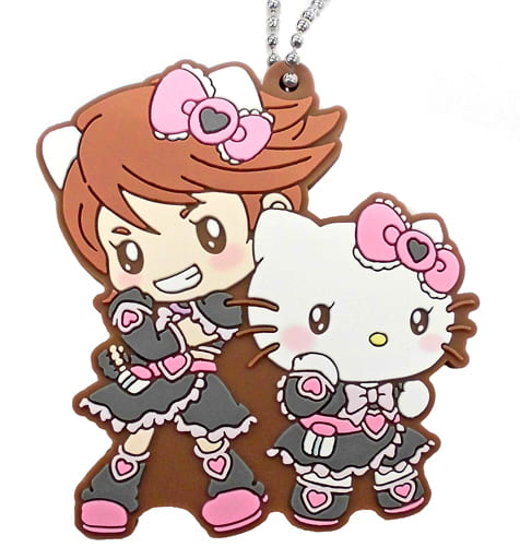 Strap (Character Cutter) Cure Black & Kitty 「 Pretty Cure x Hello Kitty ...