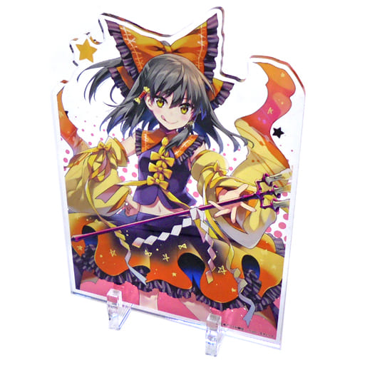 Reimu Hakurei Acrylic Stand Art Halloween ver. 「 Touhou Project x Atre ...