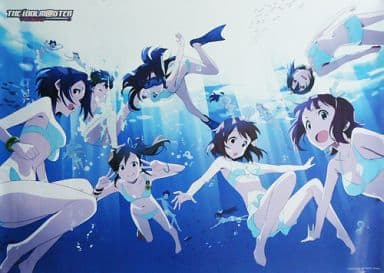 Store Purchase benefits covered by B2 poster "Blu-ray/DVD idol Master Volume 7" | Goods ...