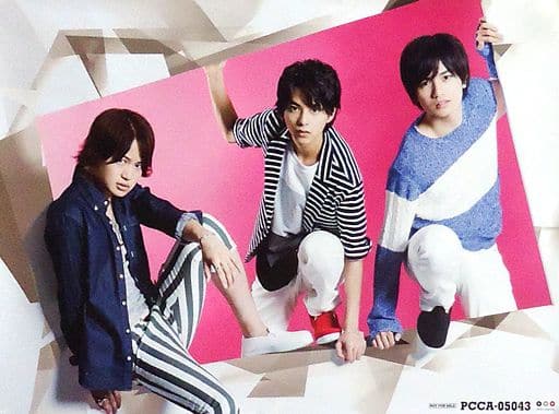 ポスター 男性 B3ポスター Sexy Zone 「cd Cha Cha Cha チャンピオン 初回盤c」 先着購入特典 雑貨・小物