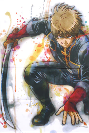 Selectable B2 Cloth Poster : Sogo OKITA 「 Blu-ray/DVD GINTAMA. Ginnodamashihen 」 Zenkan Purchase ...