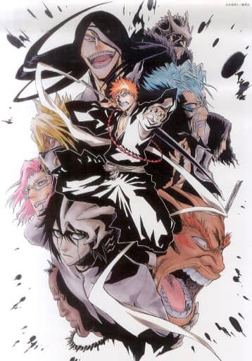 Collection (Hamen Hen)' Bleach - Bleach - Illustration A3 Poster ...