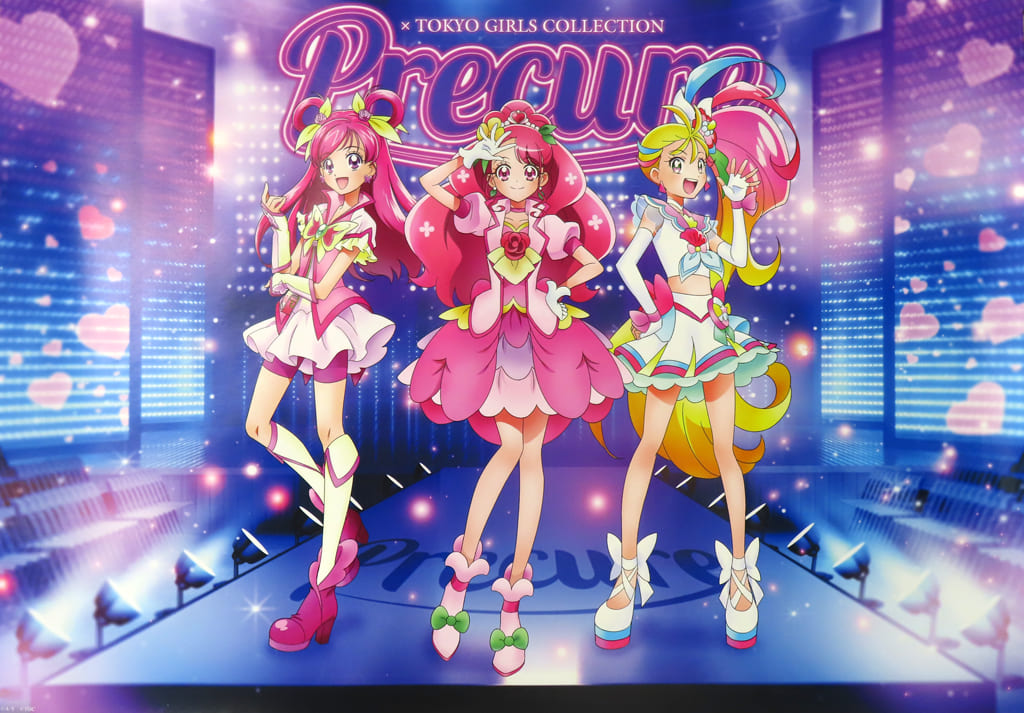 A2 Clear Poster Runway ver. "Precure All Stars × Tokyo Girls Collection ...