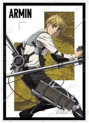 A3 Matte Finish Poster Armin Arlert "Attack on Titan" | Goods ...