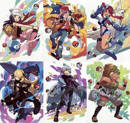 Poster A3 Poster B Set (6-piece set) "Pocket Monsters Pokemon Masters ...