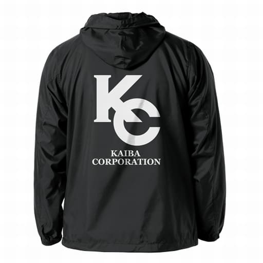 KC HoodEd Windbreaker Black x White L Size "Yu-Gi-Oh! Duel Monsters ...