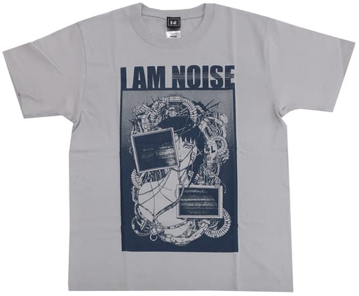 Clothing Noise T-Shirt Gray L Size 「 serial experiments lain × ...