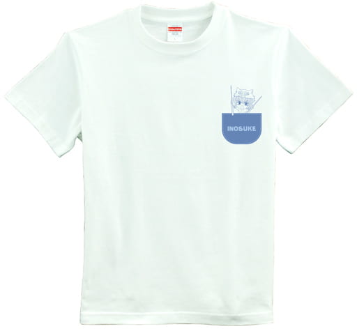 06. INOSAKE Photo Kyara T-Shirt White S Size "Demon Slayer: Kimetsu no ...