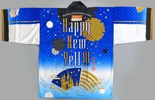 Clothing Event Logo Official Happi Blue Free Size "idol Master ...