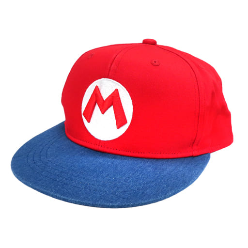 Mario (collar denim) cap "Super Mario" Universal Studios Japan limited ...