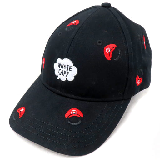 Mario (Black / WHOSE CAP?) cap "Super Mario" Universal Studios Japan limited edition | Goods ...