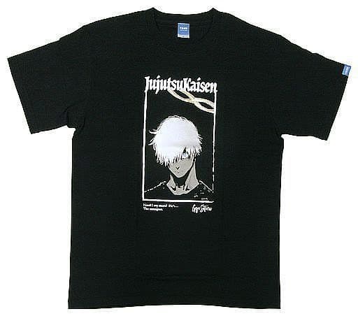 Clothing Gojogo Gold & Silver T-Shirt, Black M Size "Jujutsu Kaisen ...