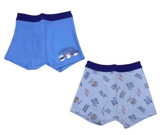 2. Gathered Pattern / Full Pattern Boxer-Briefs 2-Pack 120 cm "Jujutsu ...