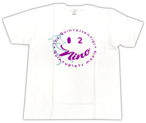 Clothing Matching T-Shirts with Niko Nakano, White Unisex L size "The ...