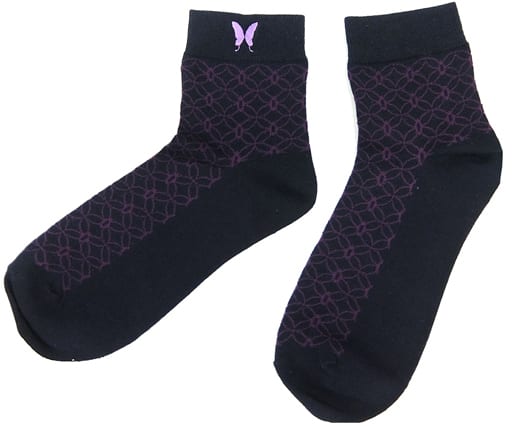 Kocho Shinobu (Motif) Ankle Socks 23-25cm "Demon Slayer: Kimetsu no ...