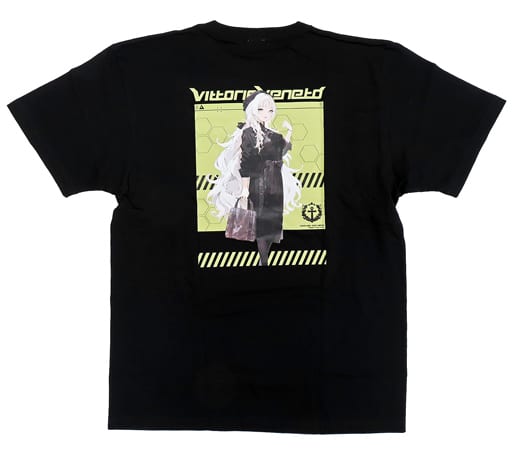 Vittorio Veneto ZOZOTOWN×Azur Lane Tee (T-shirt) Black XL size "Azure ...