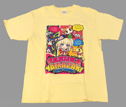 Haruka Yamazaki Tour T-Shirt Yellow L Size "HARUKA YAMAZAKI LIVE TOUR ...