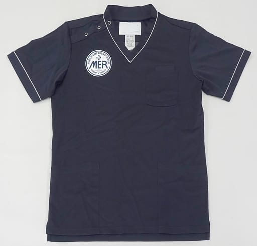 Clothing goods Navy S Size "TOKYO MER - Running Emergency Room -" Scrub ...