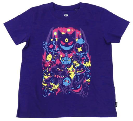 T-shirt Ghost Type T-Shirt Purple XL Size "Pocket Monsters x UNIQLO ...