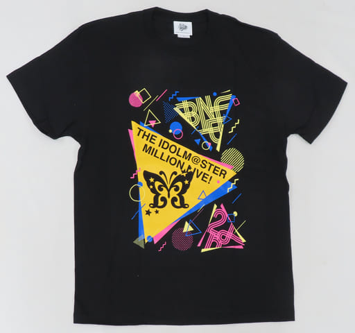 Idol Master Million Live! ver. Official T-shirt black L size "idol ...