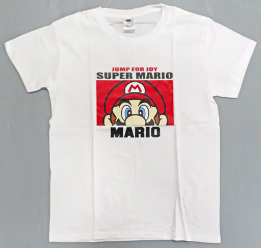 Clothing Mario T-Shirt White M Size "Super Mario" | Goods / Accessories ...