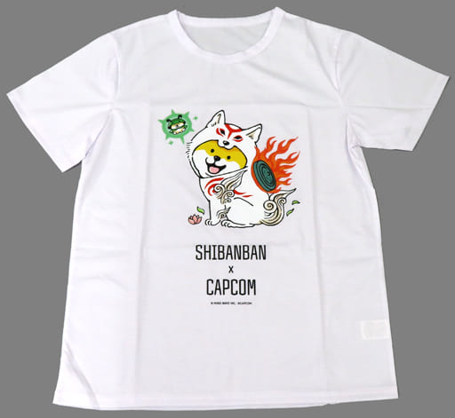 Amaterasu Full Color T-Shirt White Free Size "Shibanban x Capcom Dog ...