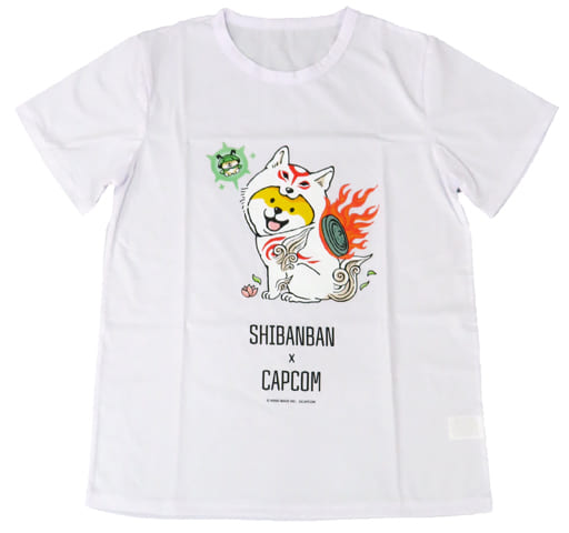 Amaterasu Full Color T-Shirt White One Size Fits All "Shibanban x ...